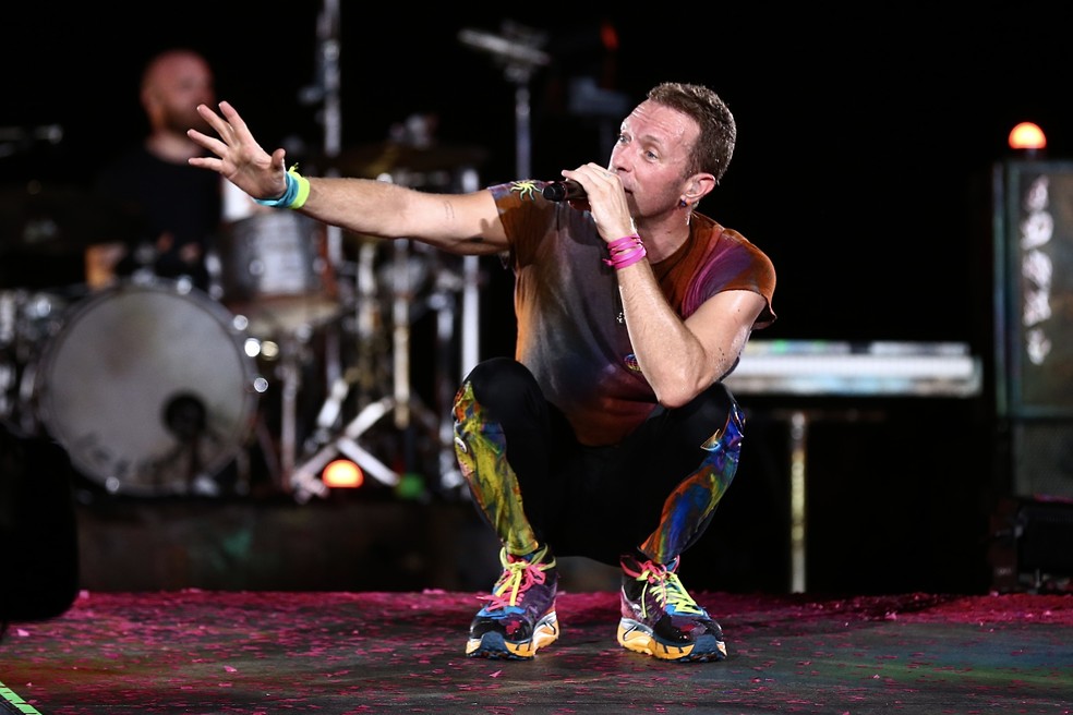 Coldplay canta com filhos de Caetano Veloso no primeiro show da turnê no Rio de Janeiro
