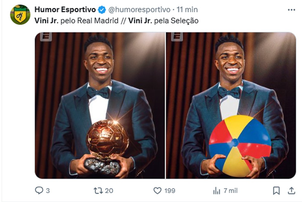 Vini Jr. perde pênalti em jogo do Brasil contra Venezuela e rende memes