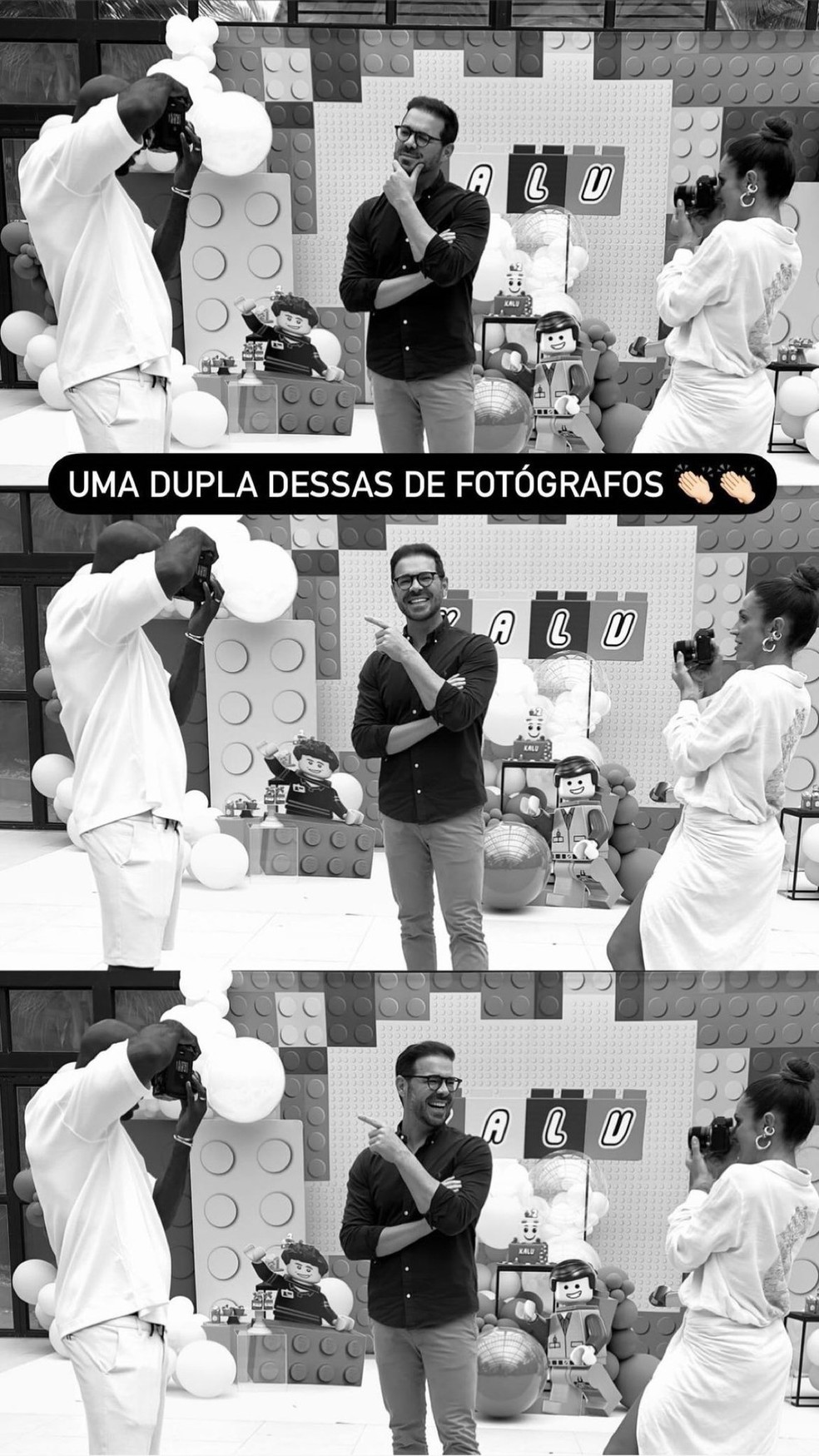 Rafael Zulu e Aline Becker comemoram aniversário do filho um dia após ...