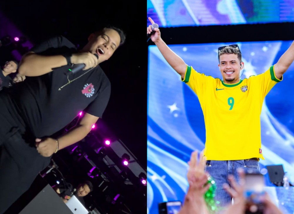 Cantor Felipe Amorim relembra início da carreira e mostra antes e ...