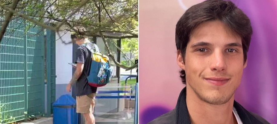 BBB 23: Ex-BBB Gabriel Tavares ignora fãs na porta da Globo; assista