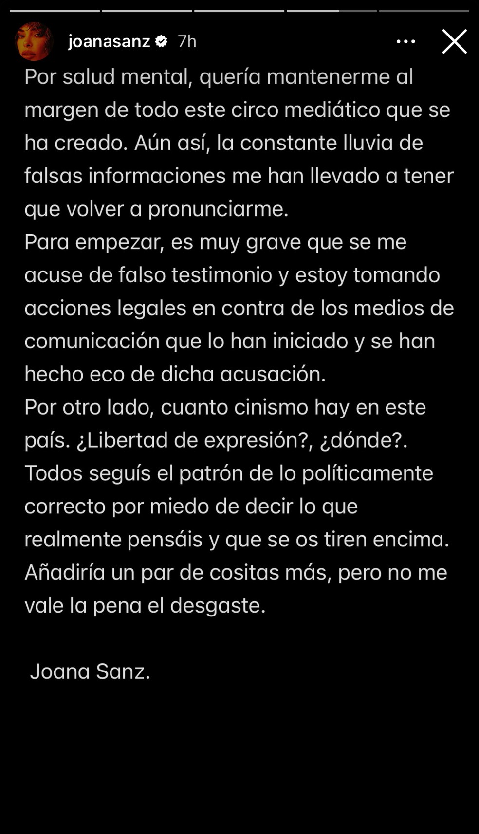 Joana Sanz desabafa após depor no caso Daniel Alves: 'Queria me manter ...