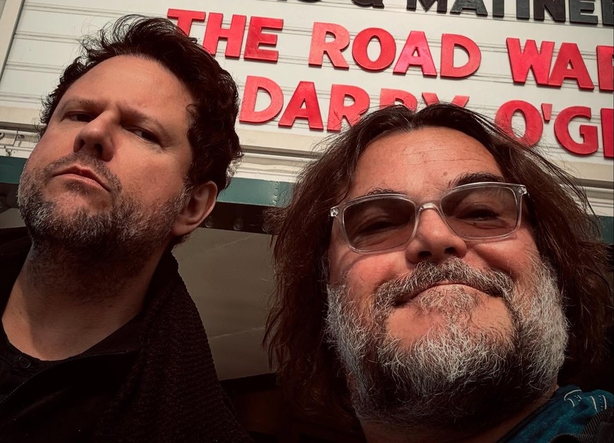 Selton Mello passeia com Jack Black por Los Angeles: 'Absolute cinema'