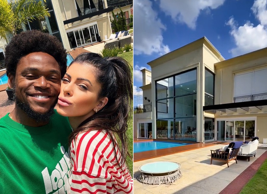 Luiz Adriano, jogador do Inter, coloca mansão à venda por R$ 25 milhões