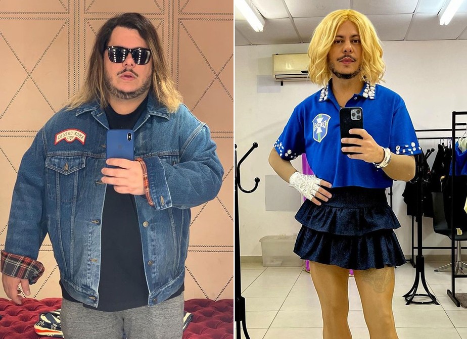 Marcus Majella mostra look para torcida e impressiona com pernas ...