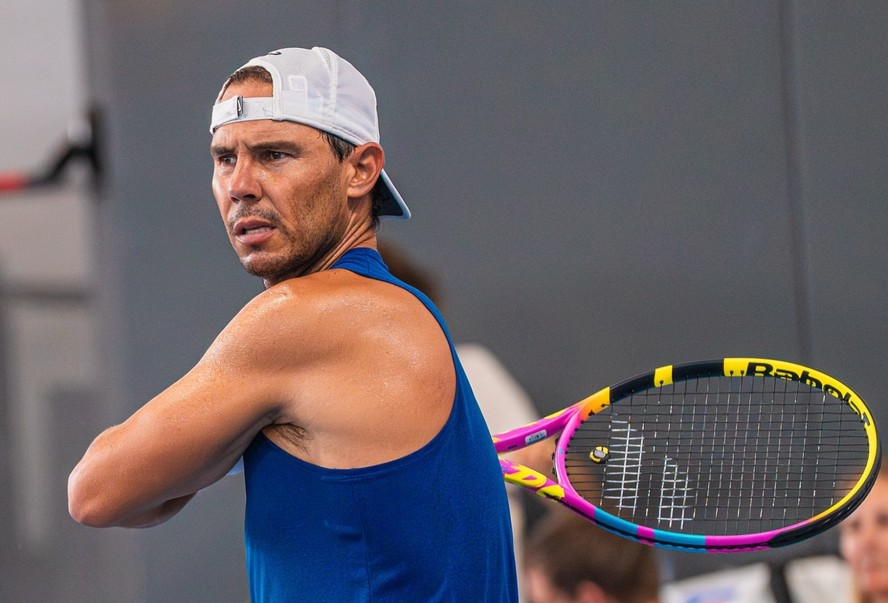 Tenista espanhol Rafael Nadal se diverte em alto-mar com sua família em ...