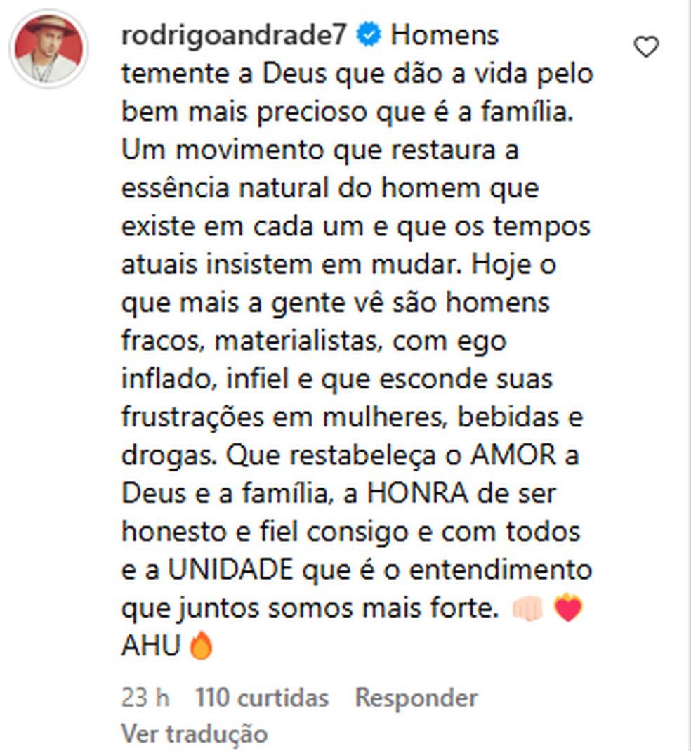 Ator Rodrigo Andrade defende Legendários: 'A gente vê homens fracos e ...