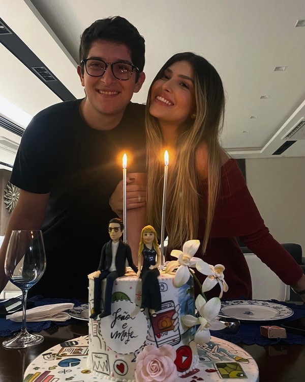 Carlos Alberto de Nóbrega e Andréa Nóbrega celebram os 24 anos dos gêmeos