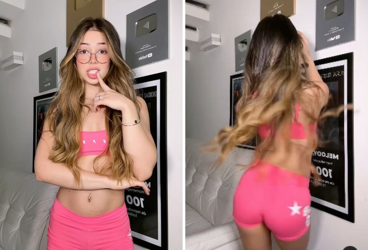 Mc Melody mostra spoiler de nova música e coreografia sensual ao completar 18 anos