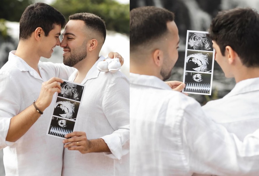 Lucas Rangel e Lucas Bley mostram familiares reagindo ao anúncio do ...