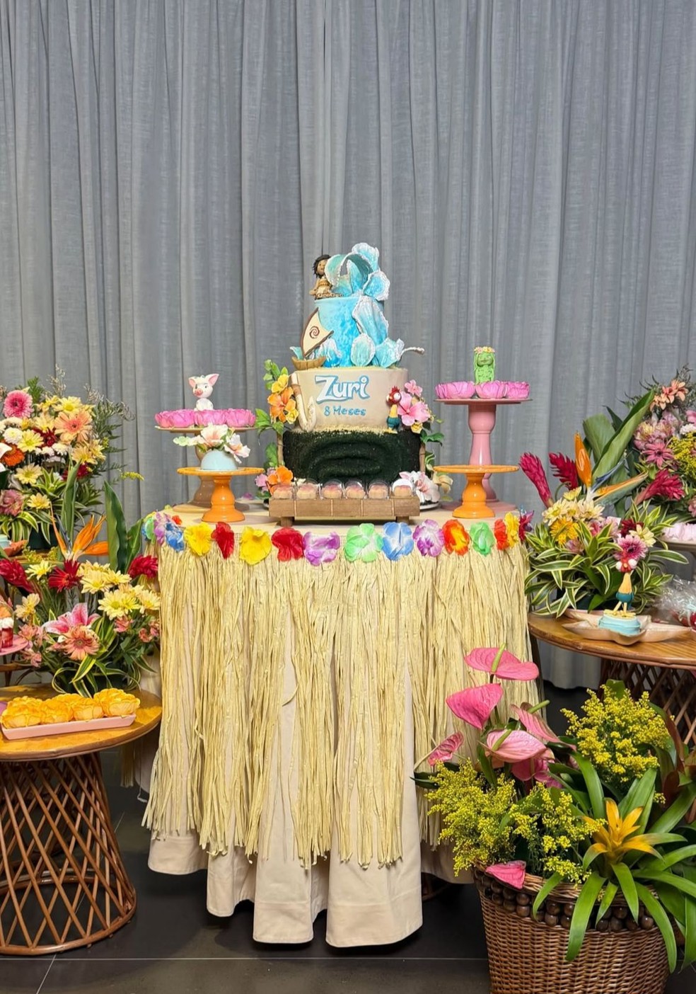 Ludmilla e Brunna Gonçalves comemoram 8 meses da filha, Zuri; veja detalhes