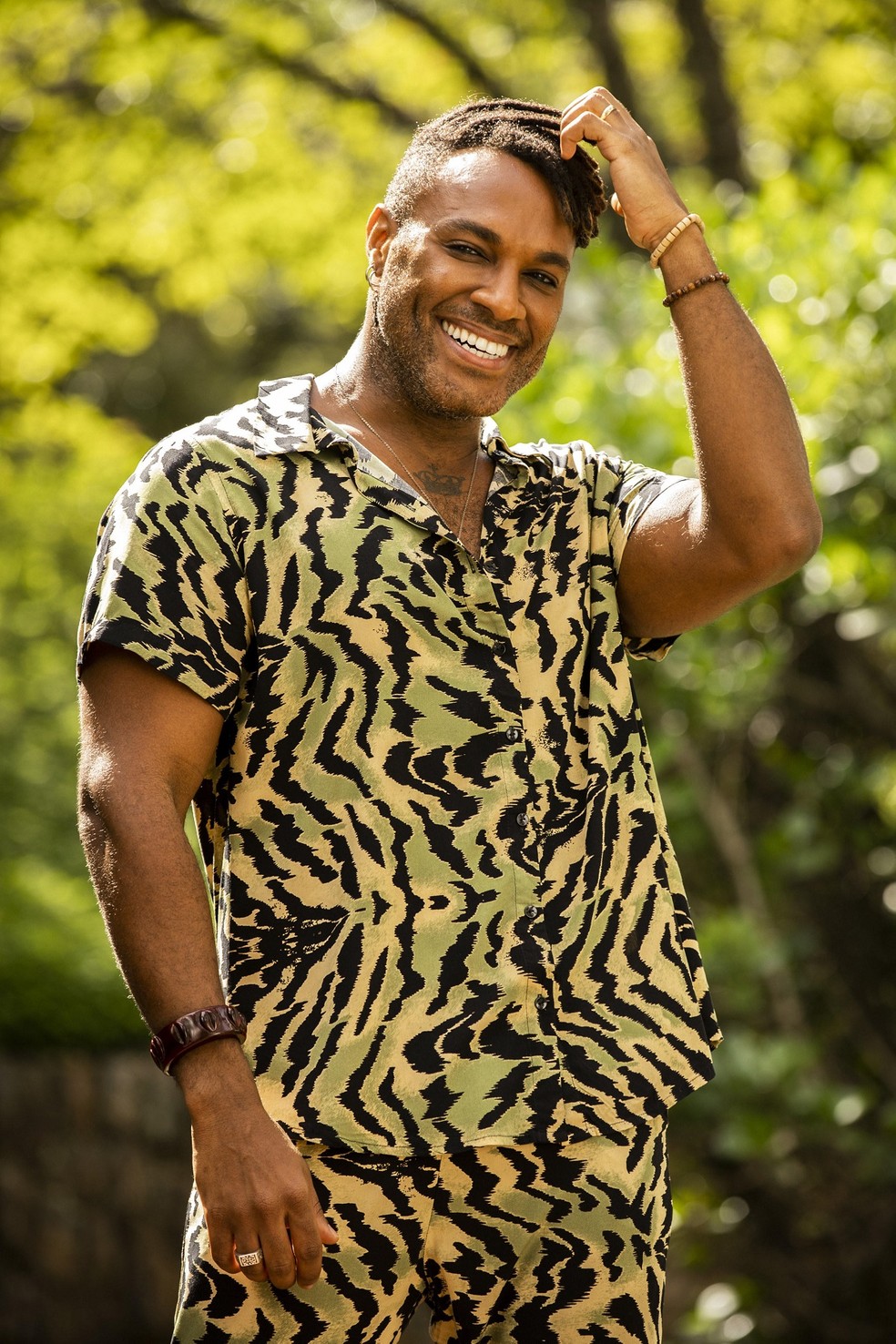 Fred Nicácio rebate polêmica por desejar pódio preto no 'BBB 23'