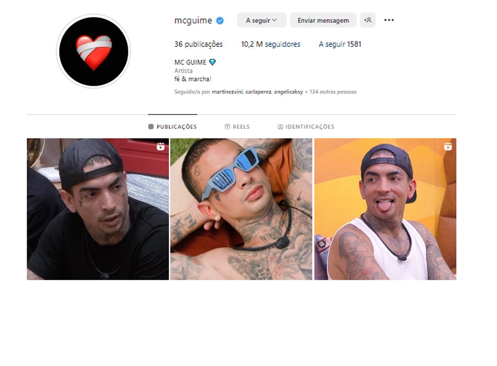 MC Guimê apaga posts no Instagram e faz publicação enigmática