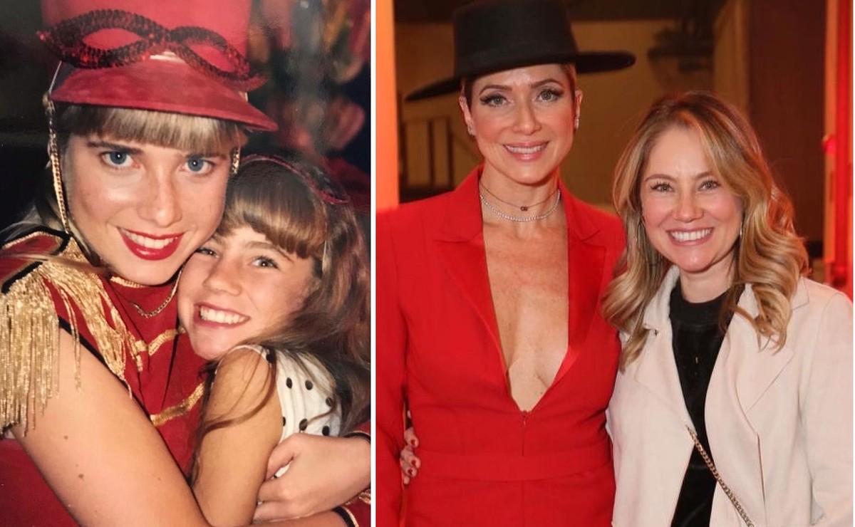 Juliana Baroni lembra tempos de paquita ao homenagear Letícia Spiller ...