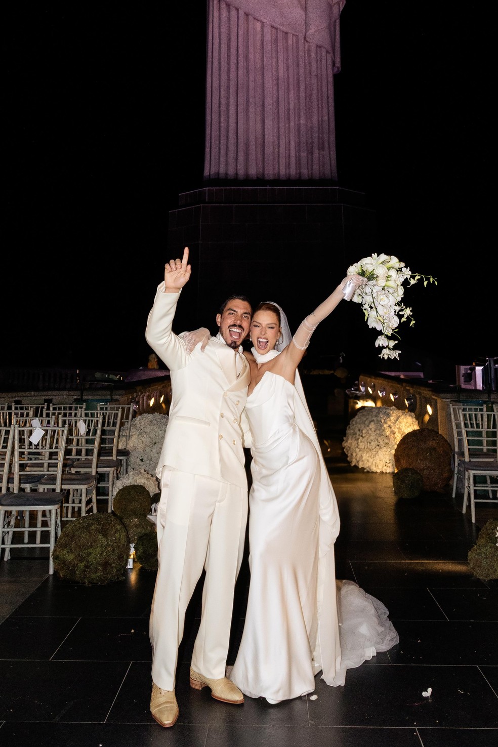 Veja fotos inéditas do casamento de Giovanna Lancellotti e Gabriel David