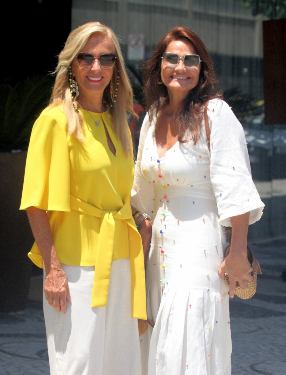 Musas dos anos 1980, Helô Pinheiro e Magda Cotrofe se reencontram