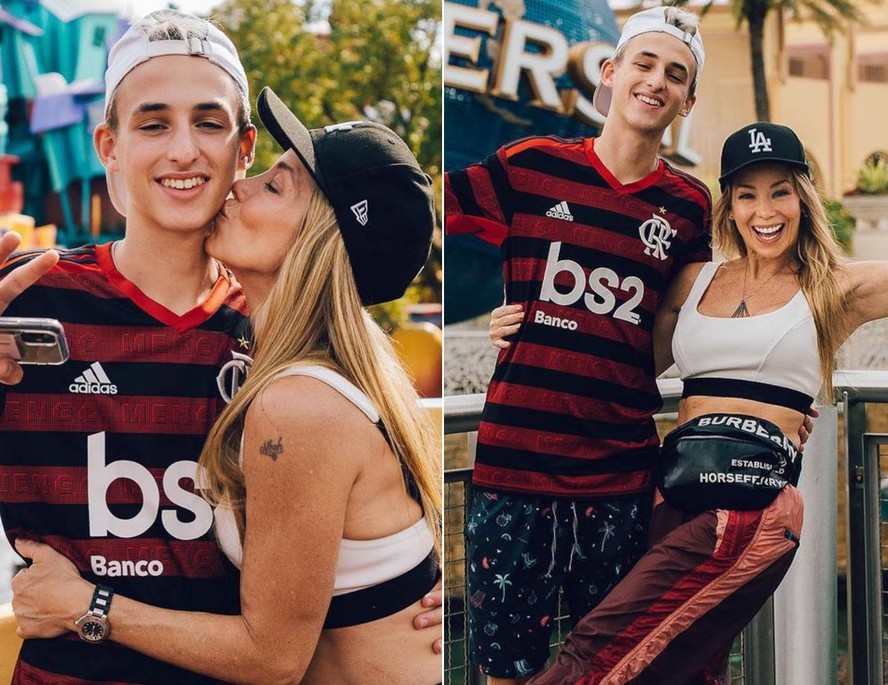 Danielle Winits celebra aniversário de 15 anos do filho mais velho em ...