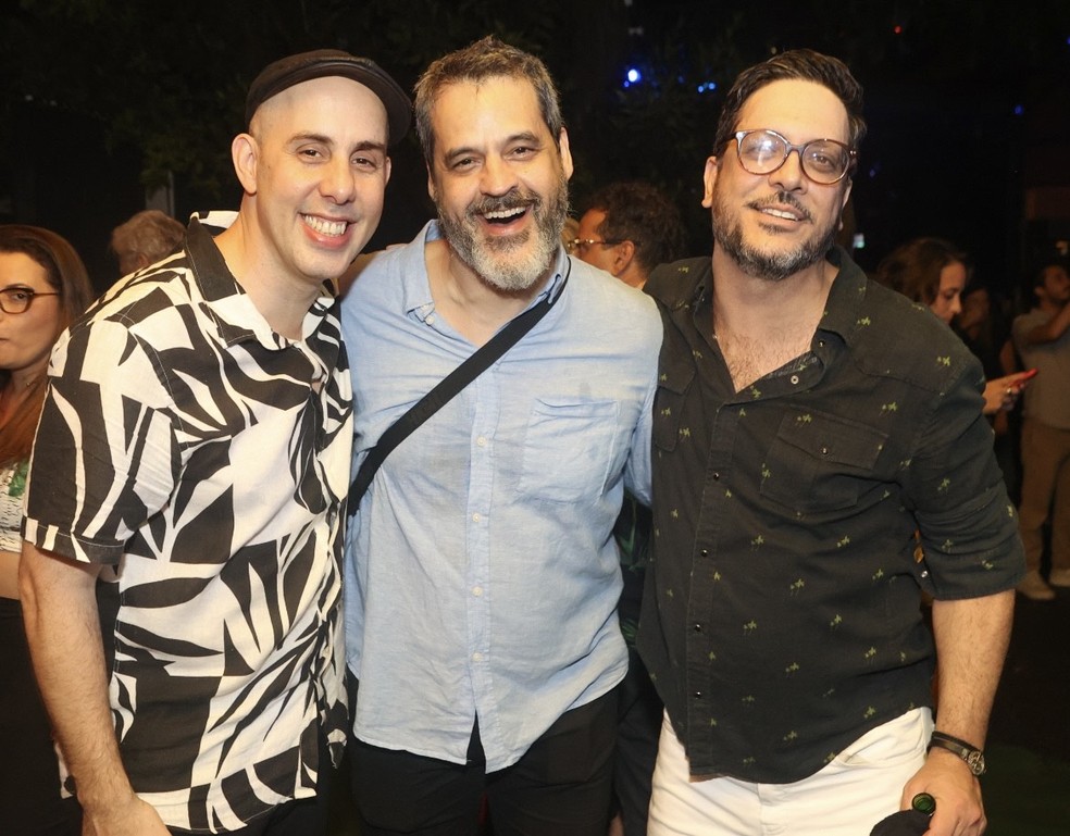 Lúcio Mauro Filho e Pedro Baby reúnem famosos em show no Rio