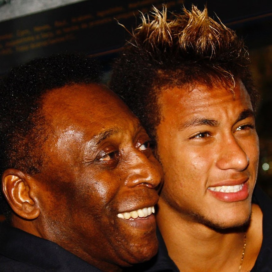 Neymar faz homenagem a Pelé: 'Antes de Pelé, o futebol era apenas um ...