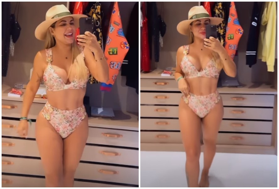 Deolane Bezerra mostra barriga após lipo LAD e brinca: 'Arrumou o bucho'