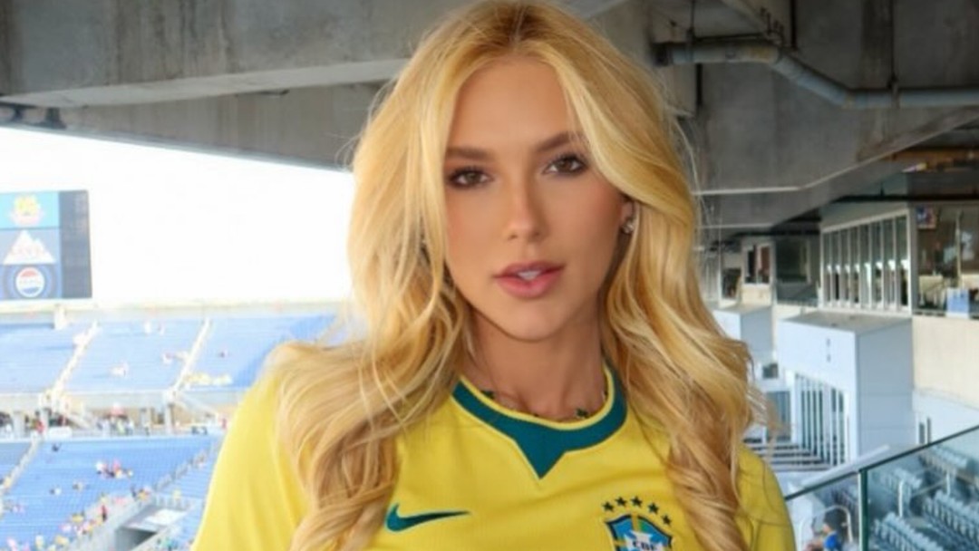 Virginia Fonseca brinca com diferença de altura ao posar com Luan ...
