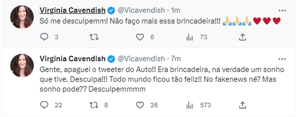 Virginia Cavendish anuncia ‘Auto da Compadecida 2’ e volta atrás: “Foi ...