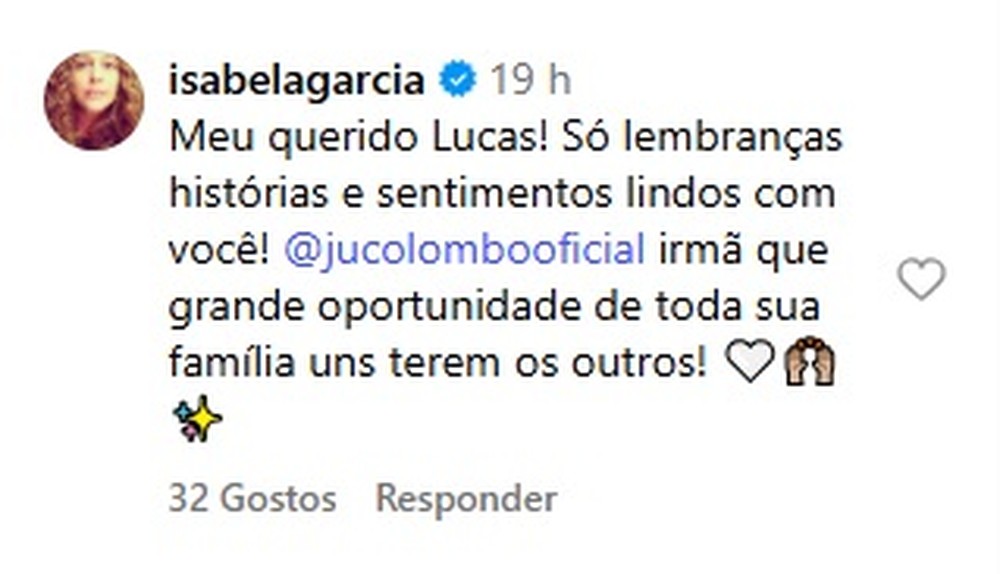Ju Colombo, de 'No Rancho Fundo', anuncia morte do filho de 21 anos ...