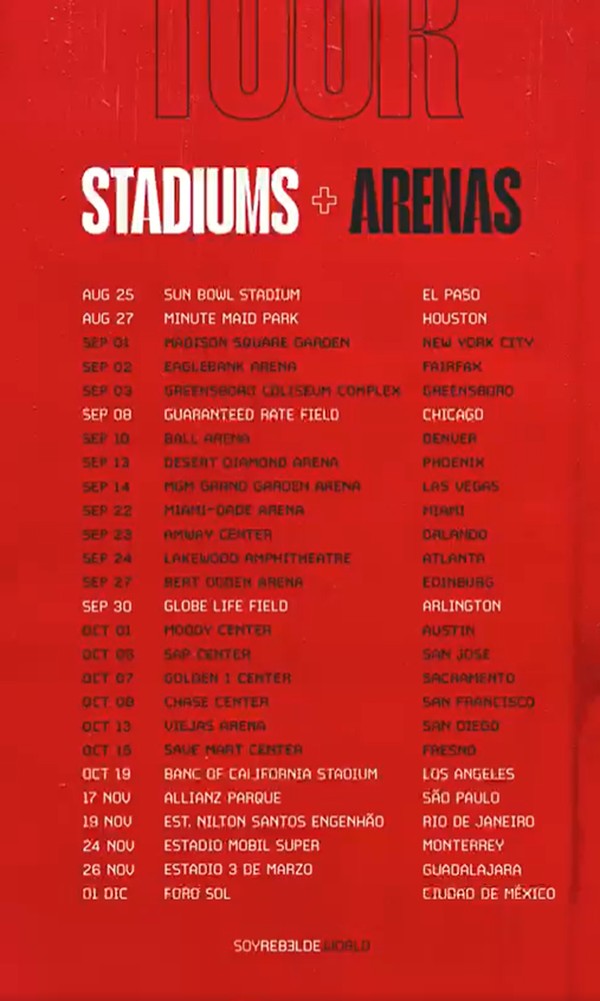 RBD anuncia a 'Soy Rebelde Tour 2023' e shows no Brasil; saiba datas e ...