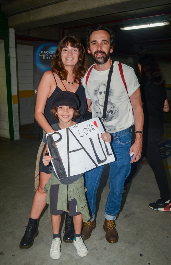 Famosos curtem show de Paul McCartney em São Paulo