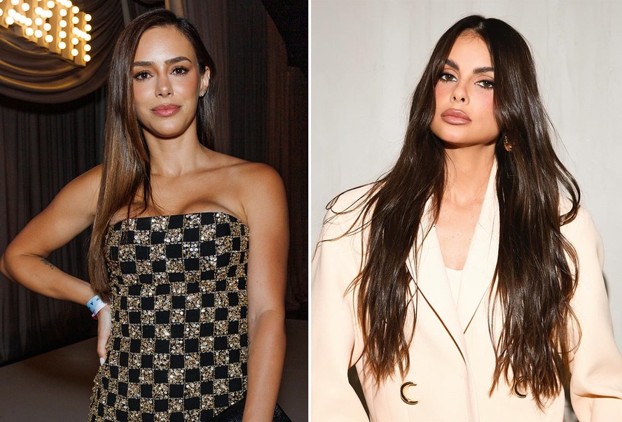 Atual e ex de Neymar, Bruna Biancardi e Amanda Kimberlly vão ao mesmo ...
