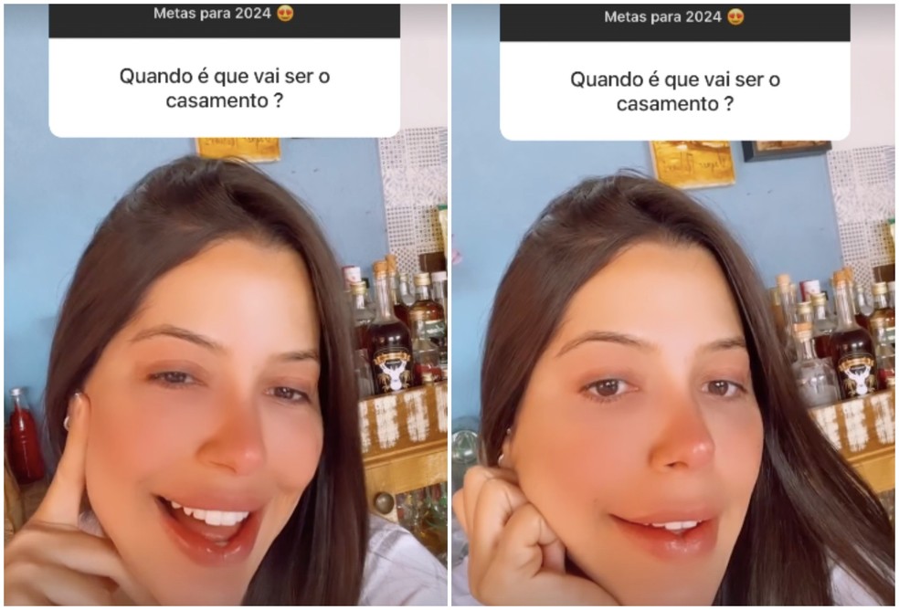 Ex-BBB Laís Caldas fala sobre planos de casamento após noivado com Gustavo