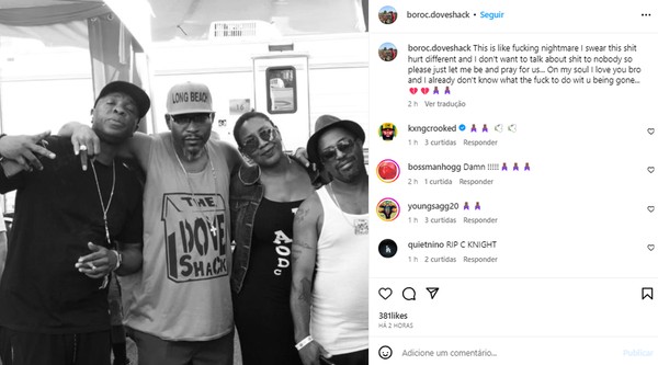 Rapper C-Knight, do grupo The Dove Shack, morre aos 52 anos