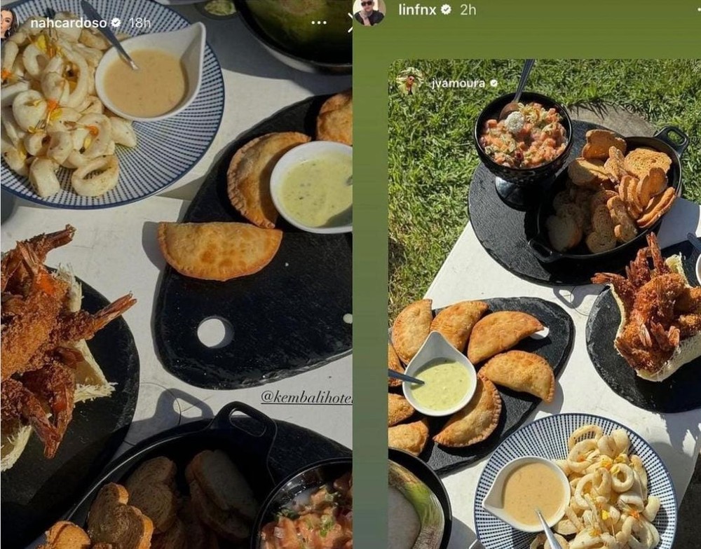 Nah Cardoso e ex de Gabi Martins postam fotos em mesmo hotel após rumores de romance