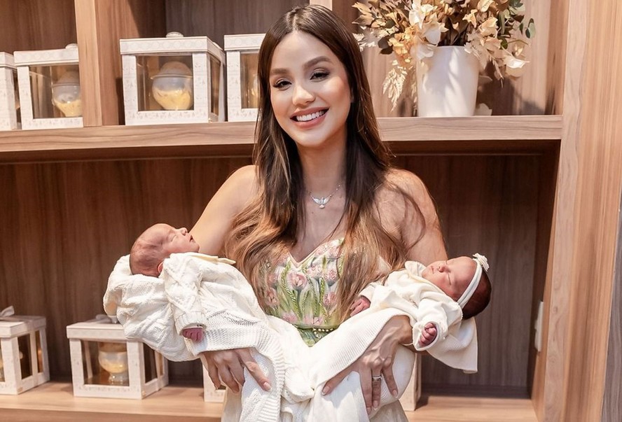 Uma semana após dar à luz, Biah Rodrigues recorda complicações no parto ...