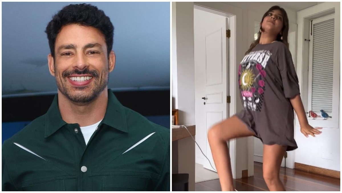 Cauã Reymond se derrete com dancinha da filha: 'Maior amor da minha vida'
