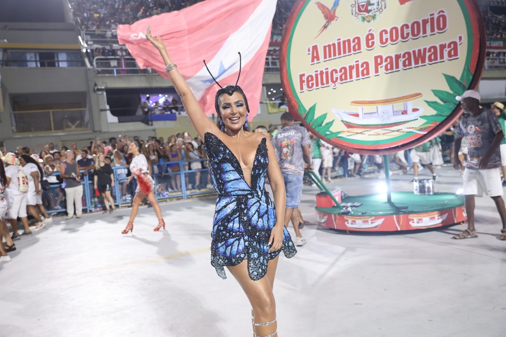 Carnaval 2025: musas famosas da Grande Rio mostram samba no pé em ...
