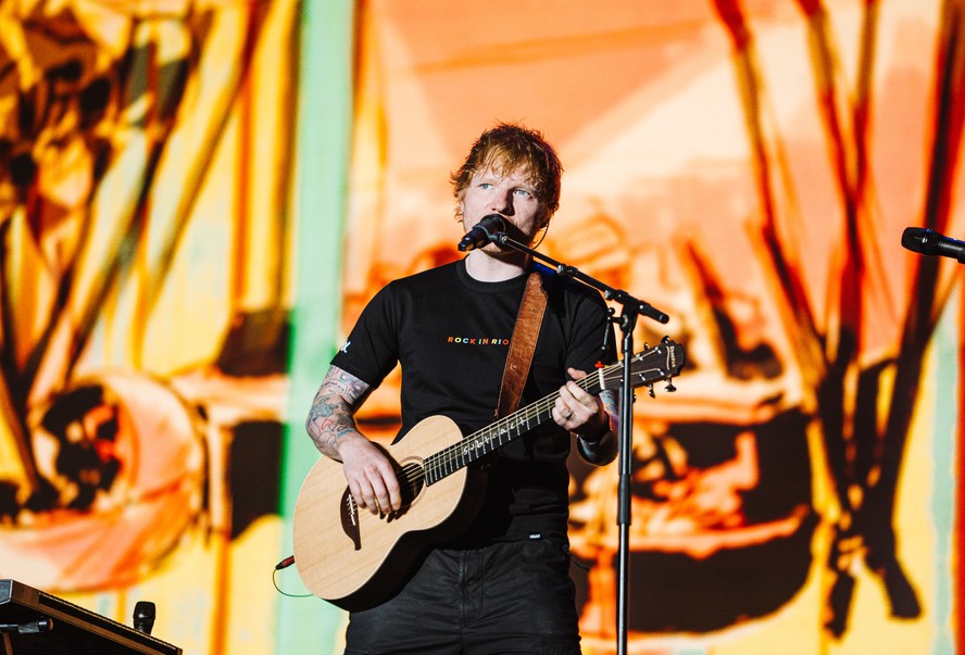 Ed Sheeran agita público do Rock in Rio Lisboa; britânico se apresenta ...