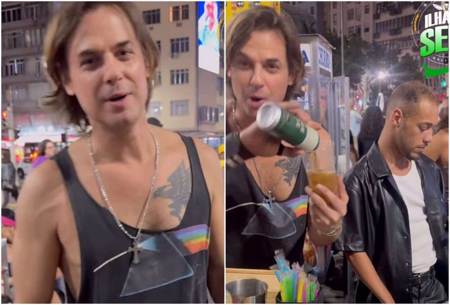 Daniel Erthal, ex-galã de Malhação, vende bebidas em show de Lady Gaga ...