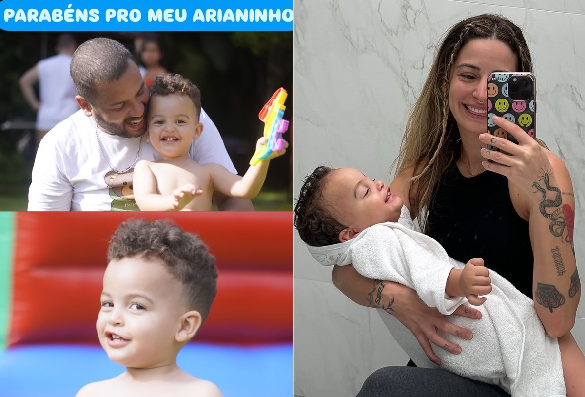 Tamy Contro e Projotam celebram 2 anos de filho caçula; vídeo