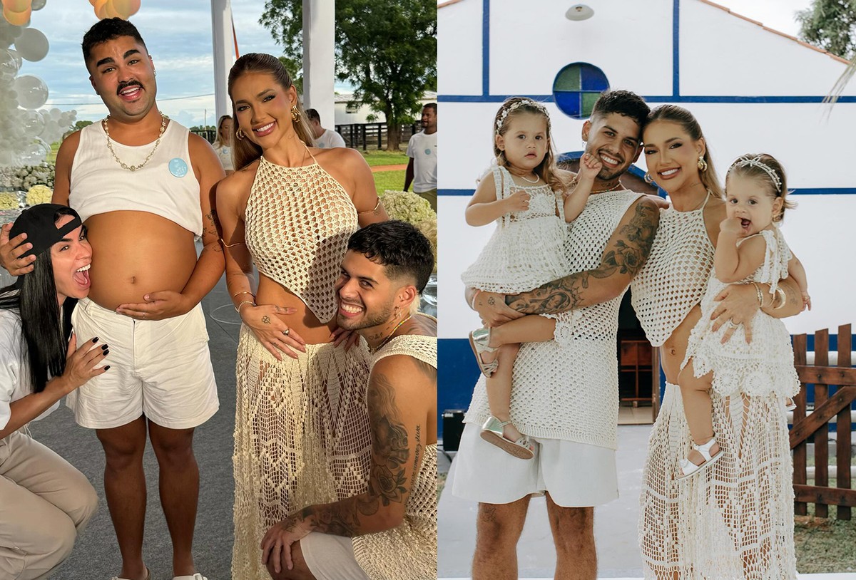 Famosos comemoram revelação de sexo do terceiro filho de Virginia ...