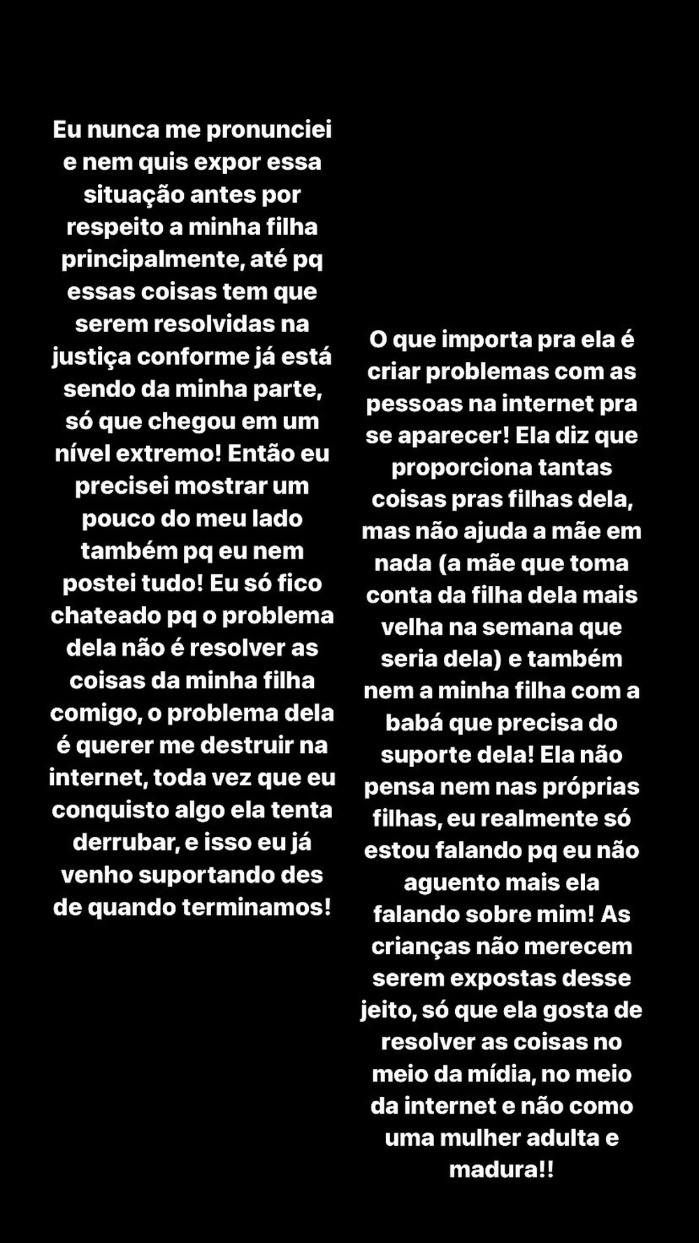 Azzy, atriz de 'Vai na Fé', faz acusações de agressão contra o ex ...