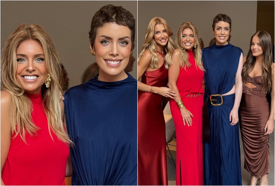 Fabiana Justus aparece com a mãe em festa de família, e web reage ...