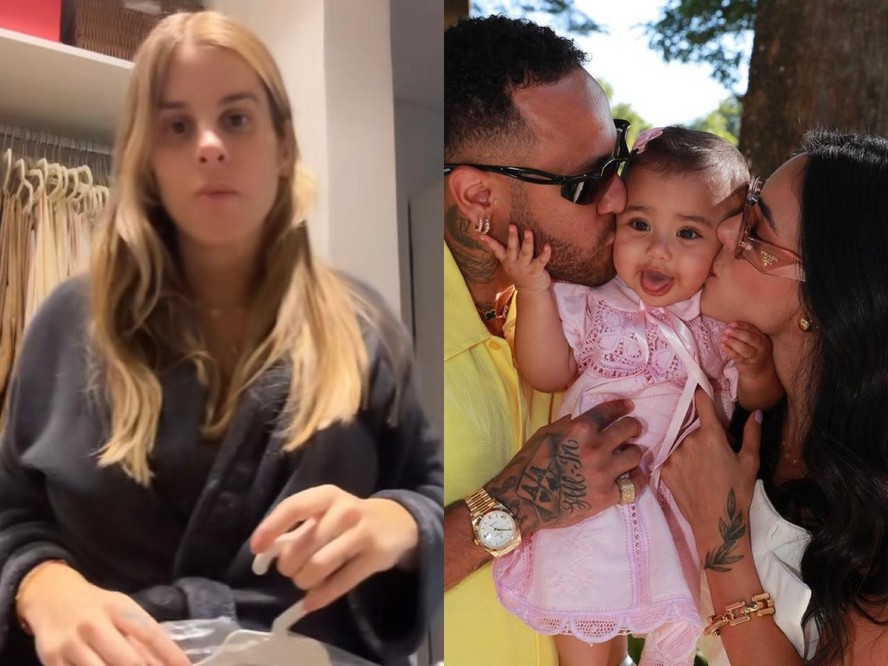 Shantal mostra presente para filha de Neymar e Bruna Biancardi e diz ...