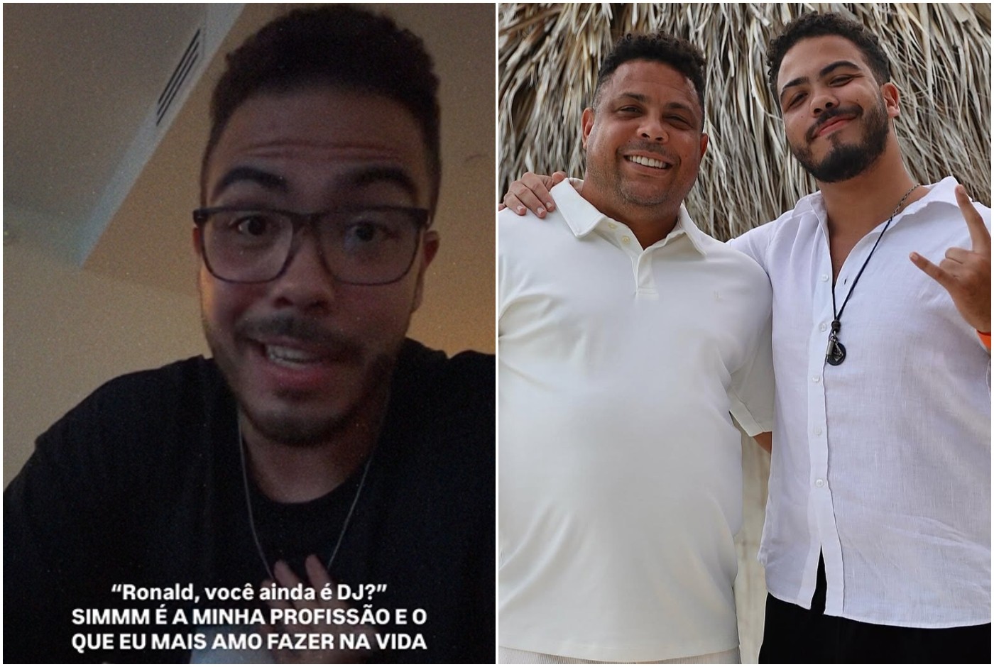 Sem profissão? Ronald rebate críticas por ser filho de Ronaldo Fenômeno ...