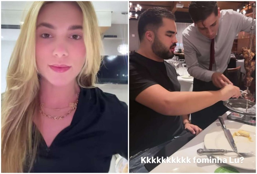 Sem Zé Felipe, Lucas Guedez vai a jantar com Virginia Fonseca após post ...