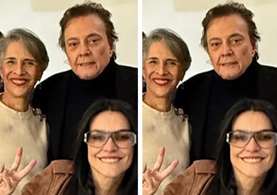 Sogra de Cleo Pires se derrete ao ver show de Fábio Jr.: 'Lindo'