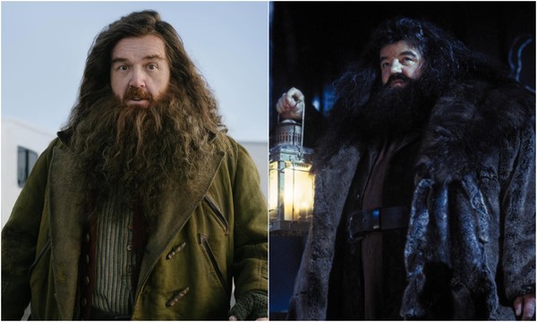 Veja a primeira imagem de Nick Frost como Hagrid para nova série de ...