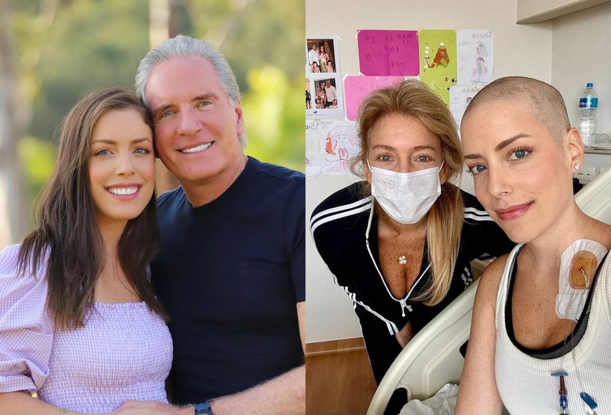 Pais de Fabiana Justus, Roberto Justus e Sacha Chryzman comemoram ...