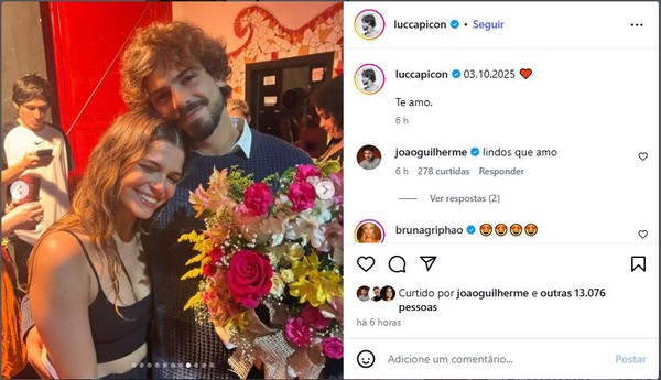 João Guilherme reage ao novo namoro da ex-cunhada, irmã de Bruna ...