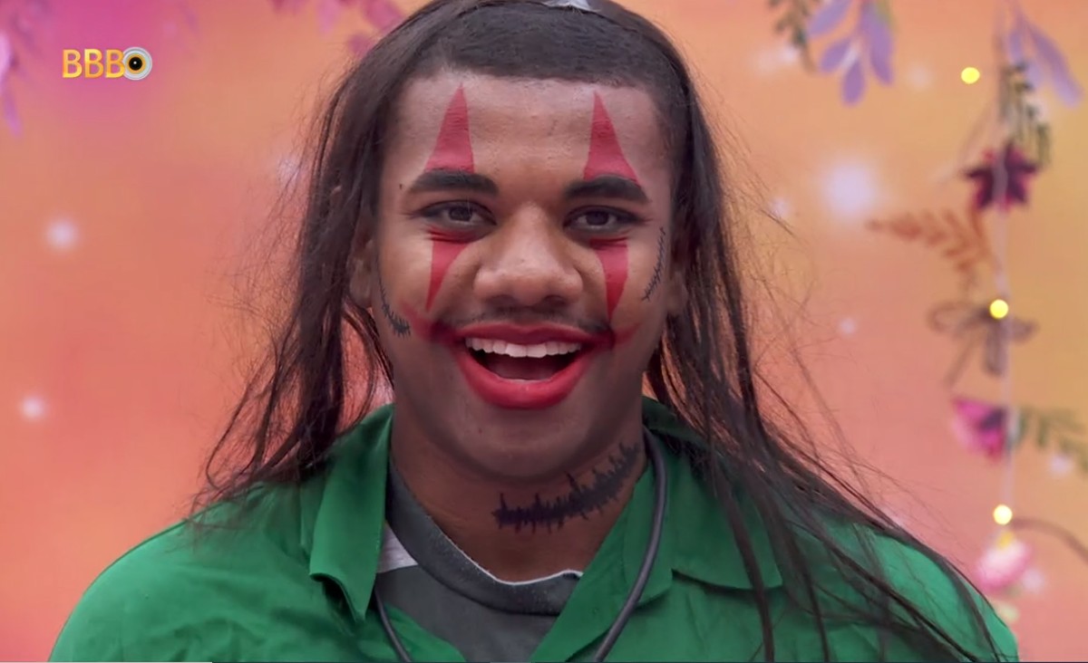 Davi vira Coringa no BBB 24, web reage e Yasmin avisa: 'Tá dando medo'
